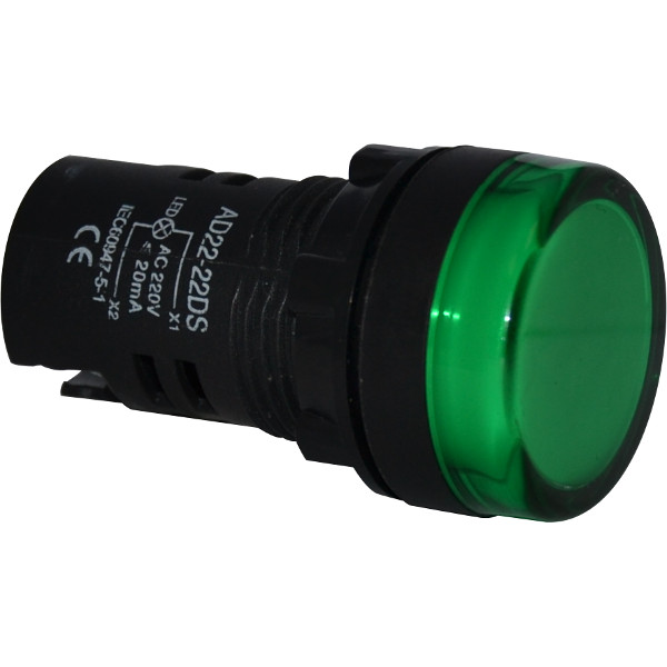 LED Indication Lamp AD16 22DS Green Colour LED Indication Lamp AD16 22DS Green Colour